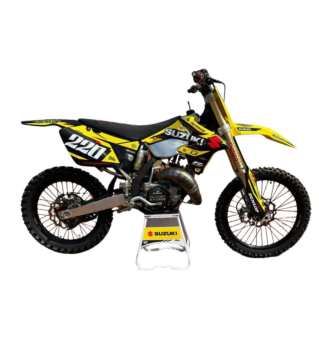 Suzuki RM 125 2003-2007 Cone Look Pipe